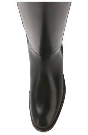 Женские черные кожаные сапоги BRUNELLO CUCINELLI купить в интернет ...