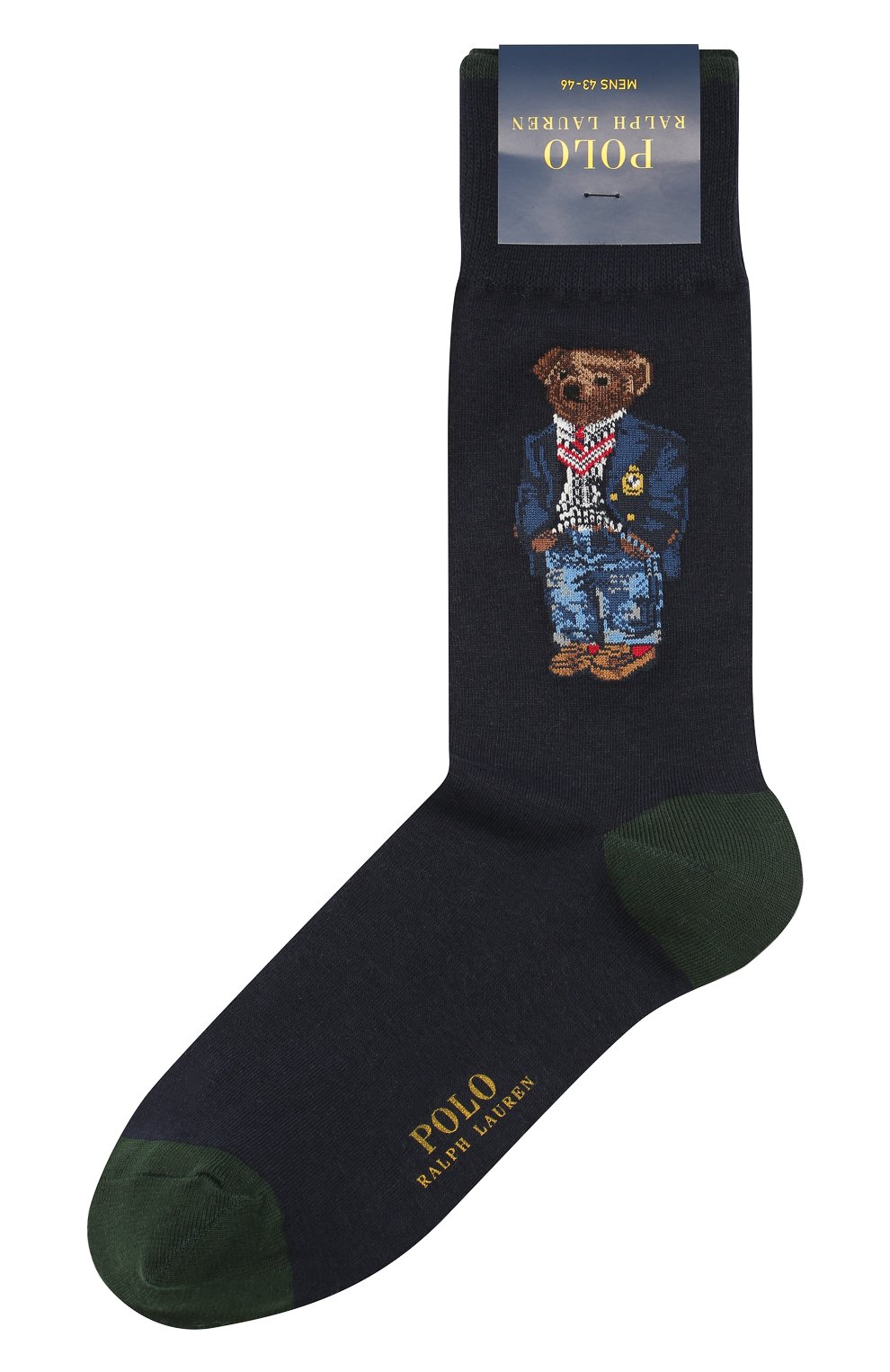 Мужские темно-синие носки POLO RALPH LAUREN — купить за 1315 руб. в ...