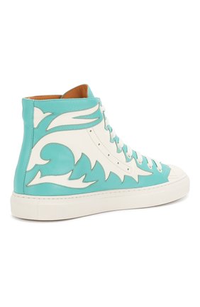 Женские голубые кожаные кеды gemma RALPH LAUREN купить в интернет ...