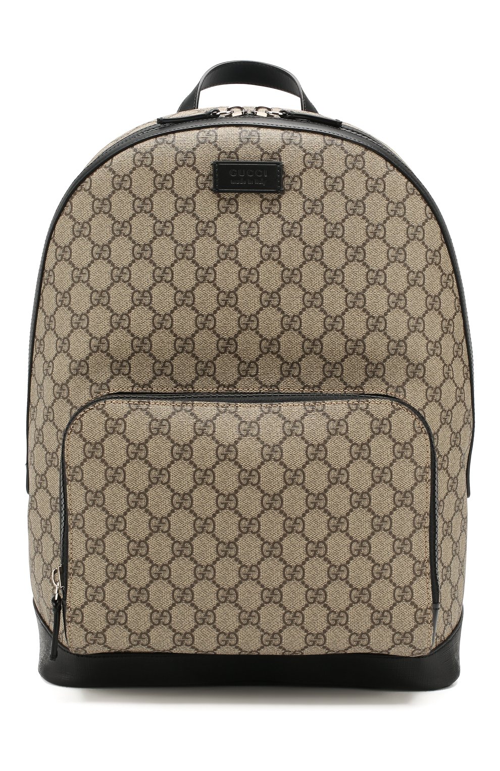 Мужской бежевый рюкзак gg supreme GUCCI купить в интернет-магазине ЦУМ ...