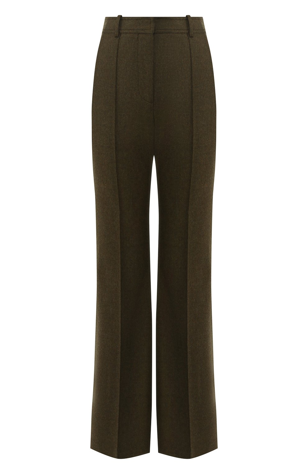 Женские хаки шерстяные брюки VICTORIA BECKHAM купить в интернет ...