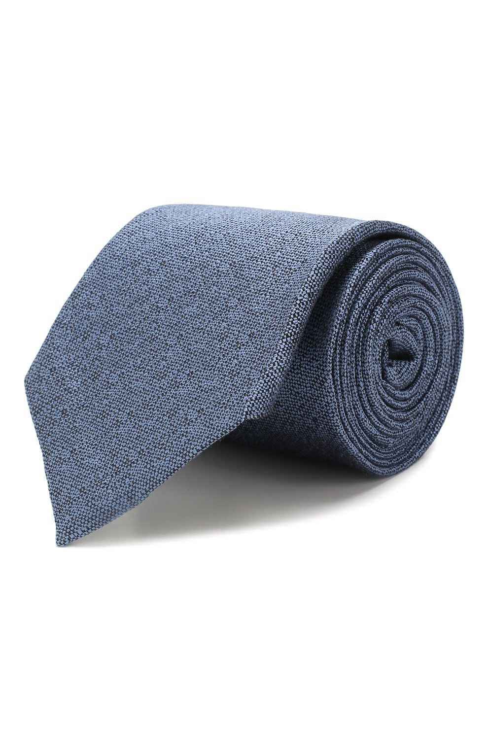 Мужской голубой шелковый галстук ERMENEGILDO ZEGNA купить в интернет ...