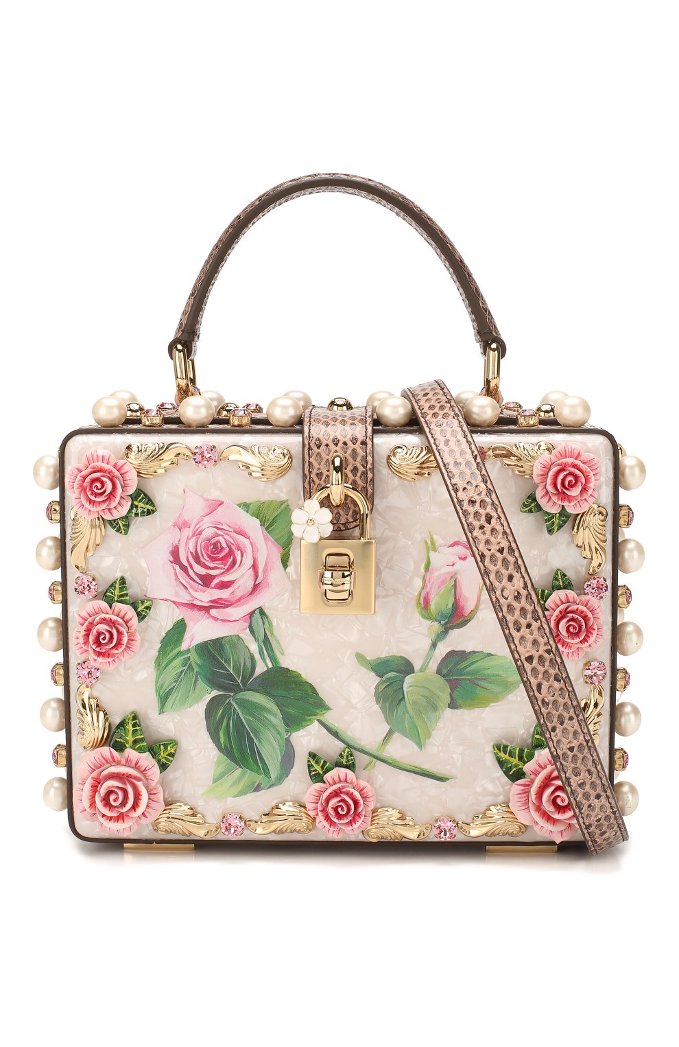 Женская белая сумка dolce box DOLCE & GABBANA — купить за 236000 руб. в ...