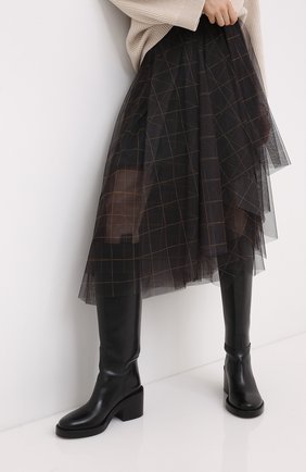 Женская черная юбка BRUNELLO CUCINELLI — купить за 137500 руб. в ...