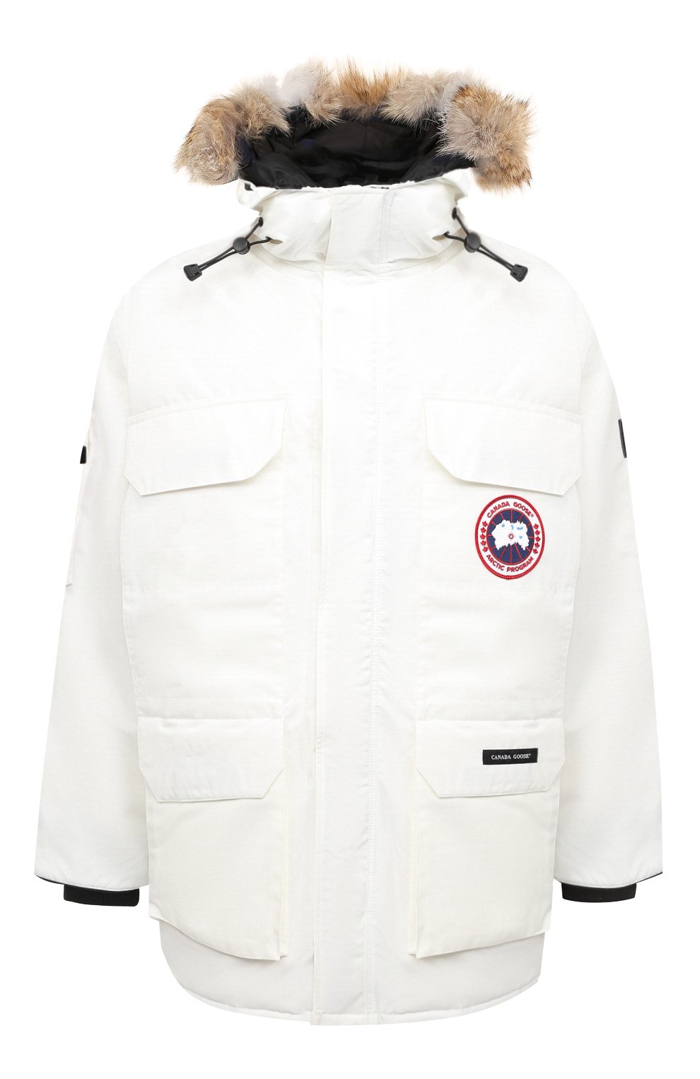 Мужская белая пуховая парка expedition CANADA GOOSE — купить в интернет ...