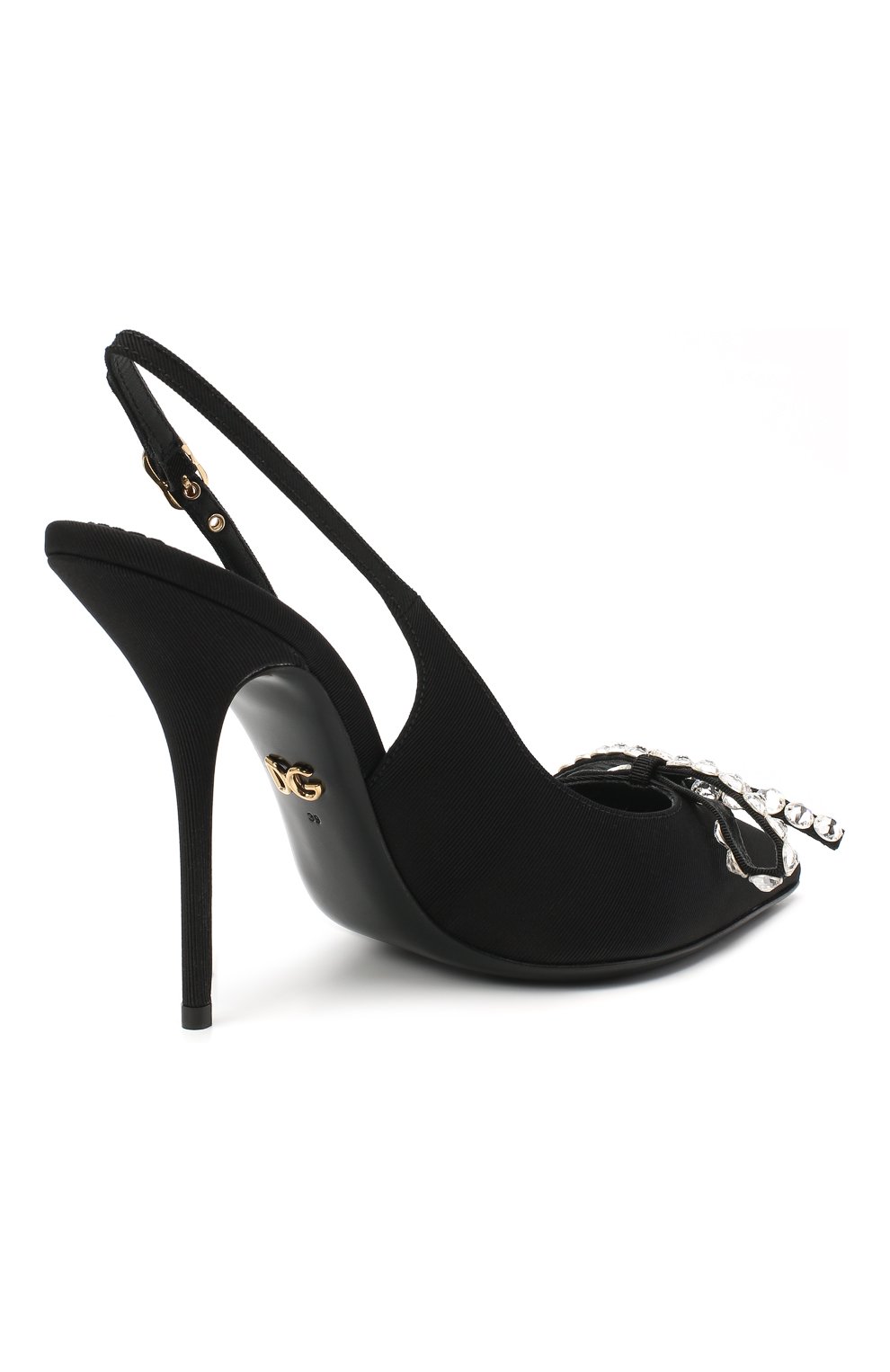 Женские черные текстильные туфли cardinale DOLCE & GABBANA купить в ...