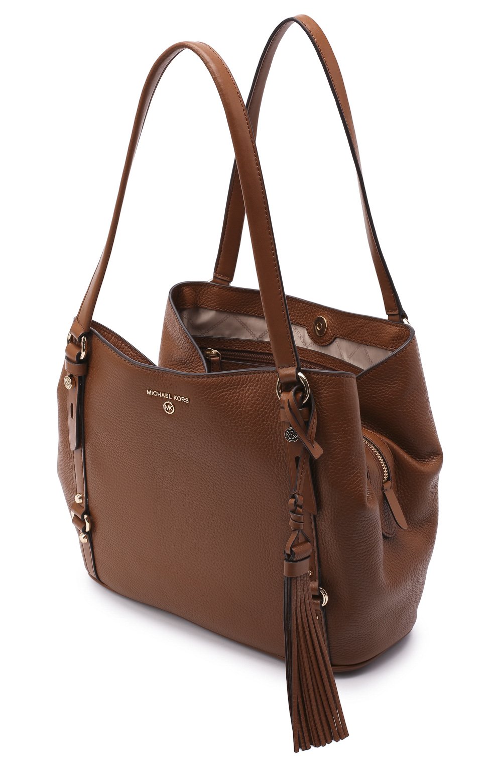 Женская коричневая сумка carrie MICHAEL MICHAEL KORS купить в интернет ...