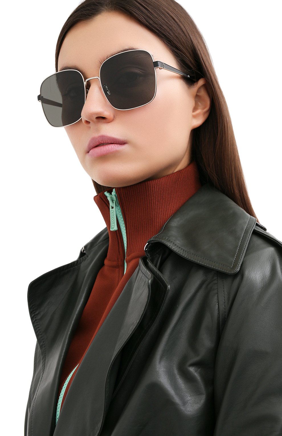 Женские черные солнцезащитные очки SAINT LAURENT купить в интернет ...