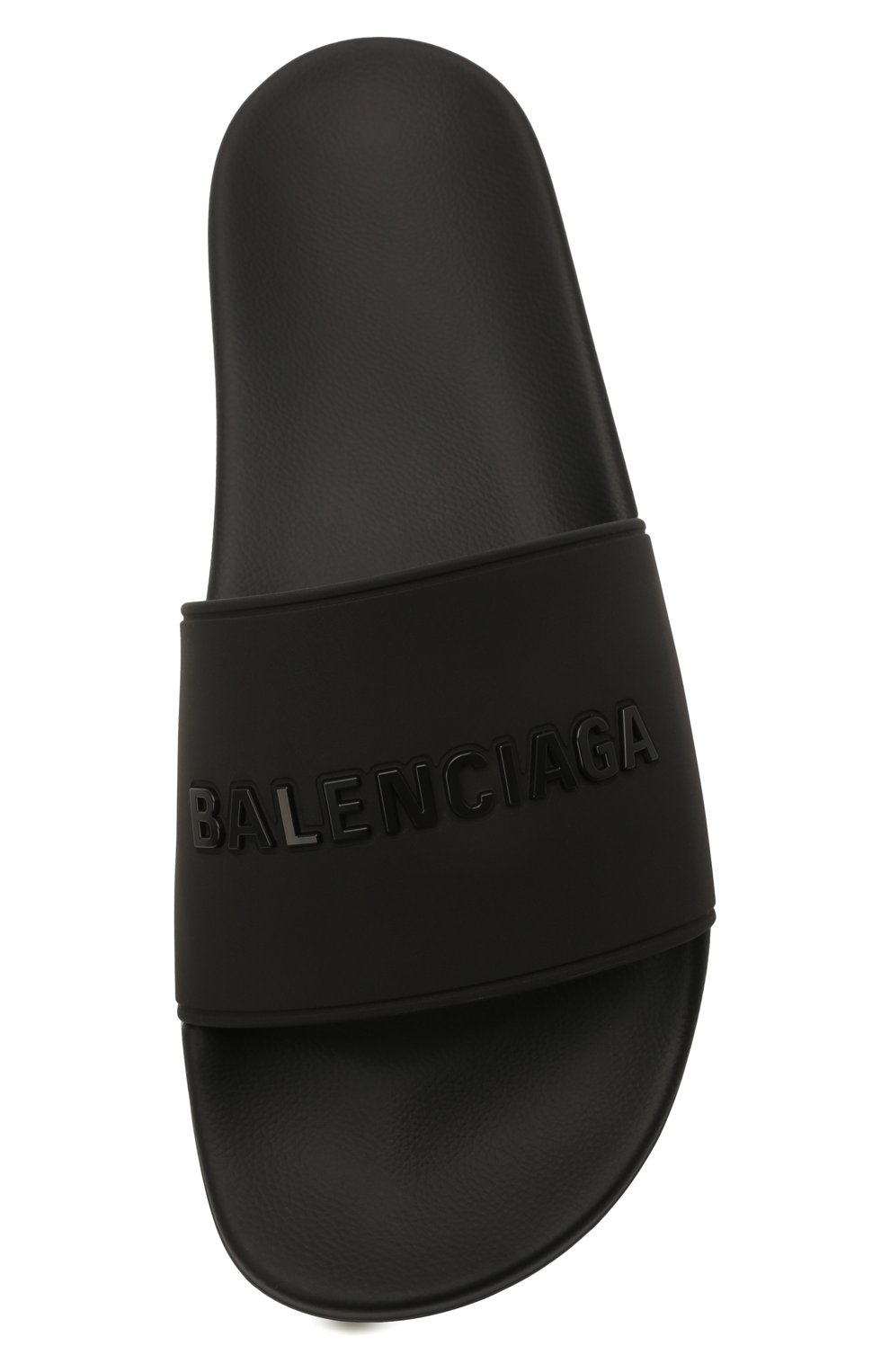 Мужские черные резиновые шлепанцы BALENCIAGA — купить за 0 руб. в ...