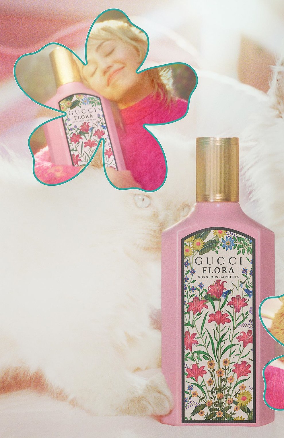 Парфюмерная вода Gucci Flora Gorgeous Gardenia (100ml) GUCCI для женщин ...