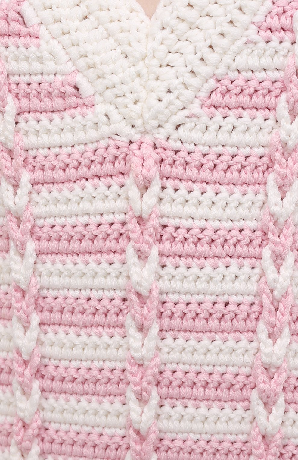 Женский розовый шерстяной свитер Miu Miu купить в интернет магазине ЦУМ