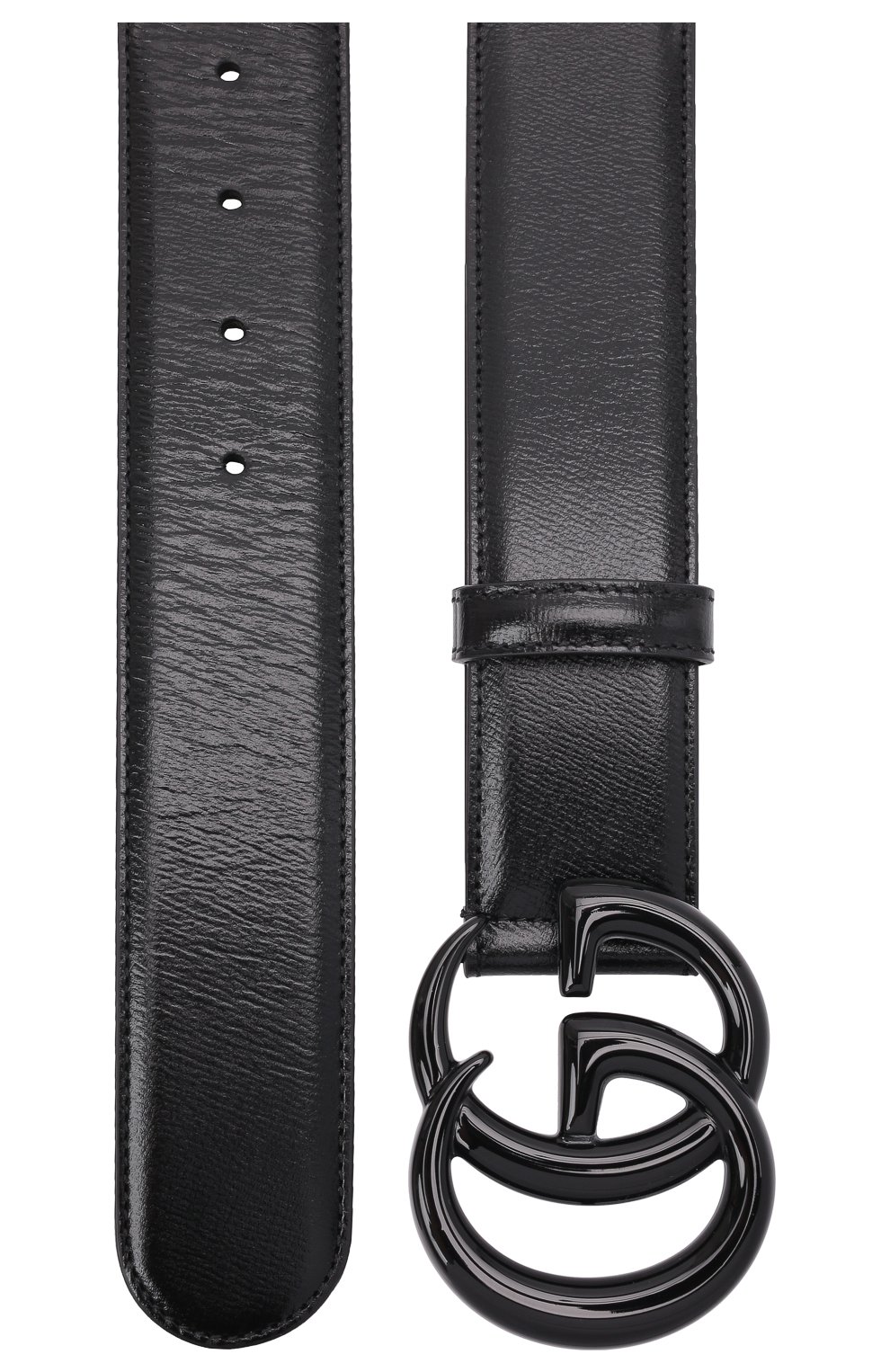 Женский черный кожаный ремень GUCCI купить в интернет-магазине ЦУМ, арт ...