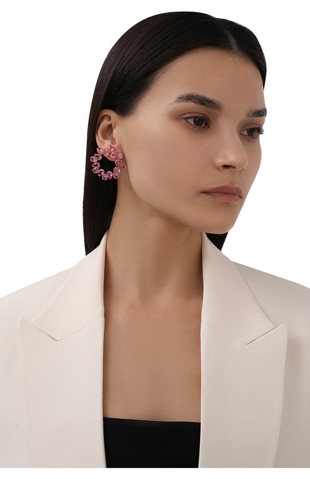 Женские розовые серьги millenia SWAROVSKI купить в интернет-магазине ...