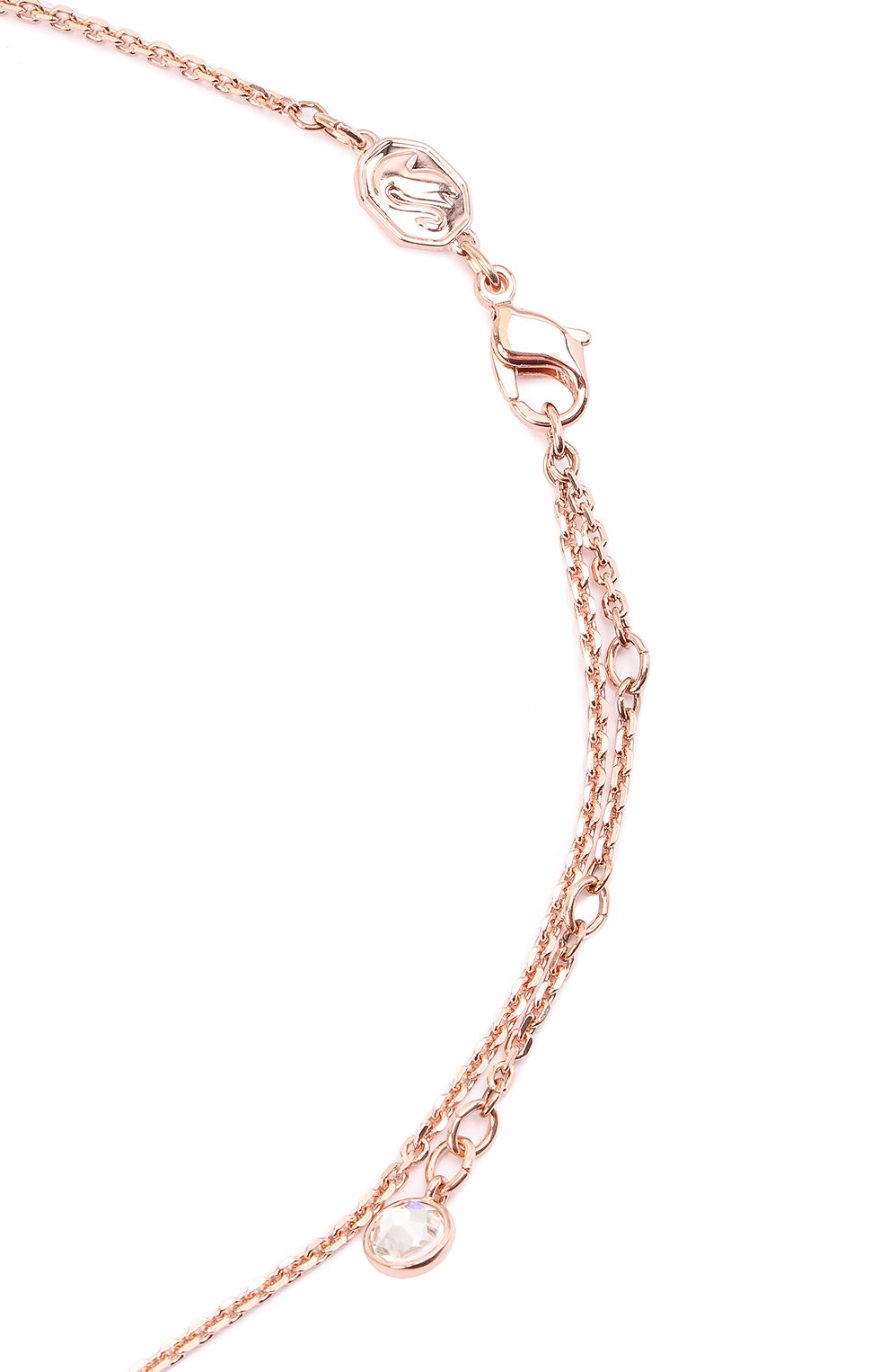 Женская золотая кулон на подвеске SWAROVSKI купить в интернет-магазине ...