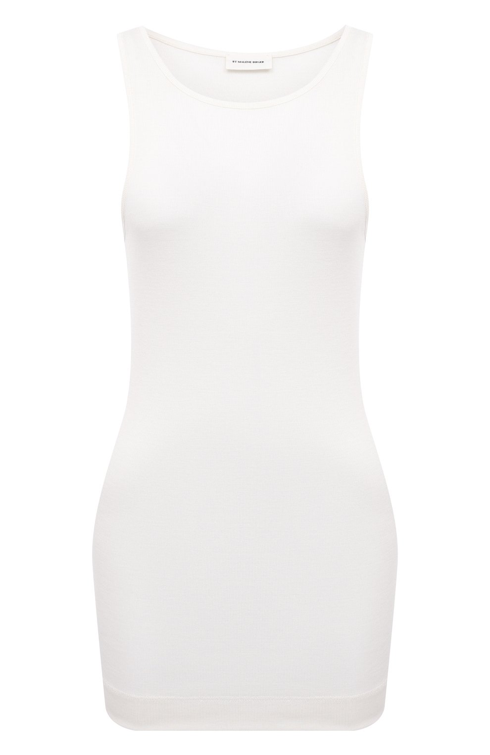 Женский белый хлопковая майка BY MALENE BIRGER купить в интернет ...