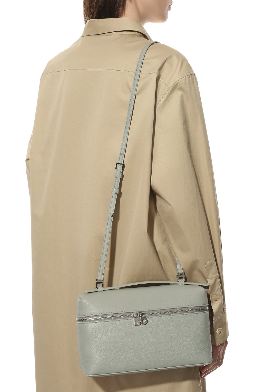 Женская светло-зеленая сумка extra pocket l27 LORO PIANA — купить в ...