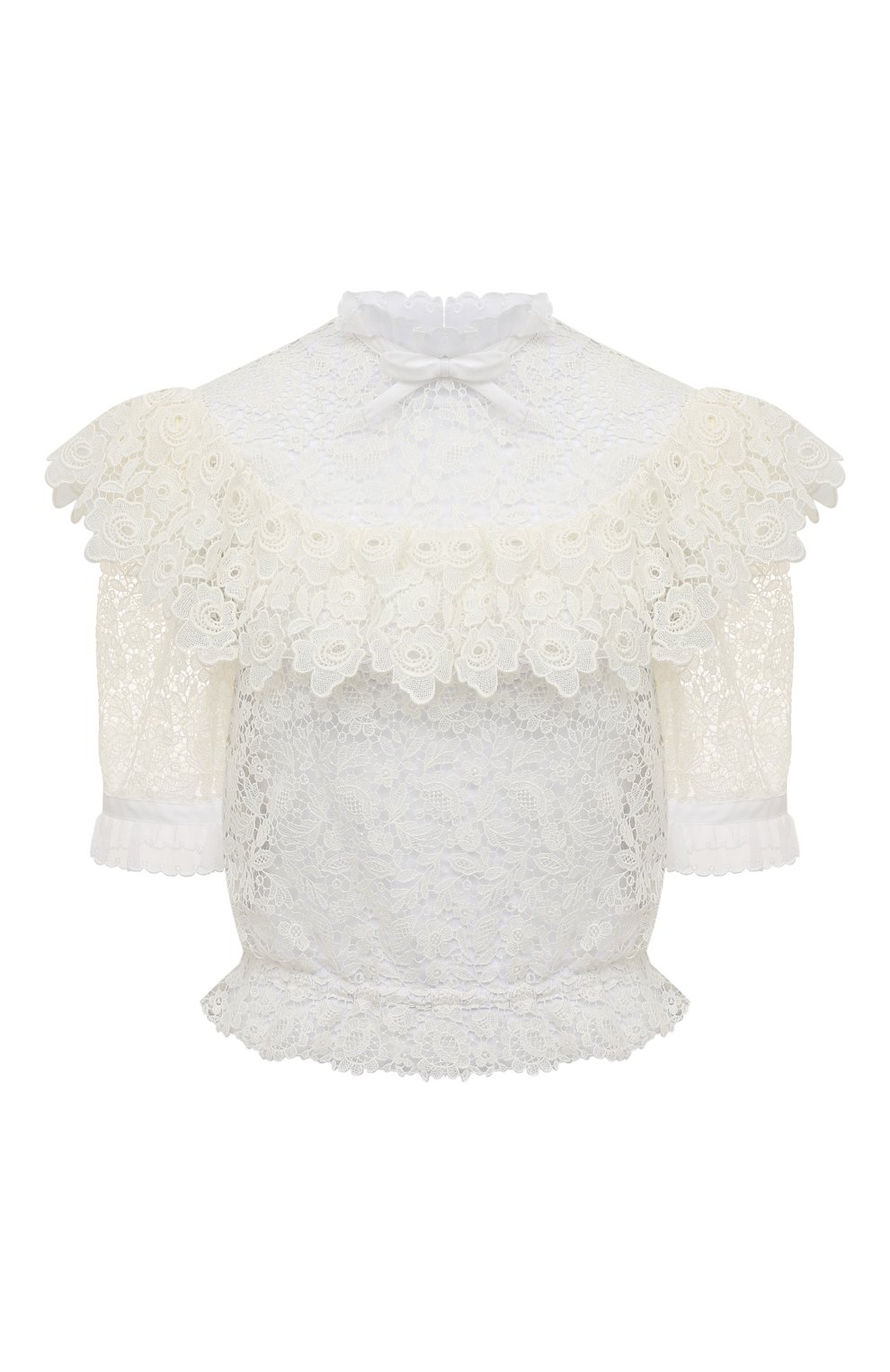 Женский белый хлопковый топ Miu Miu купить в интернет магазине ЦУМ арт Mt1553 1e3k F0009