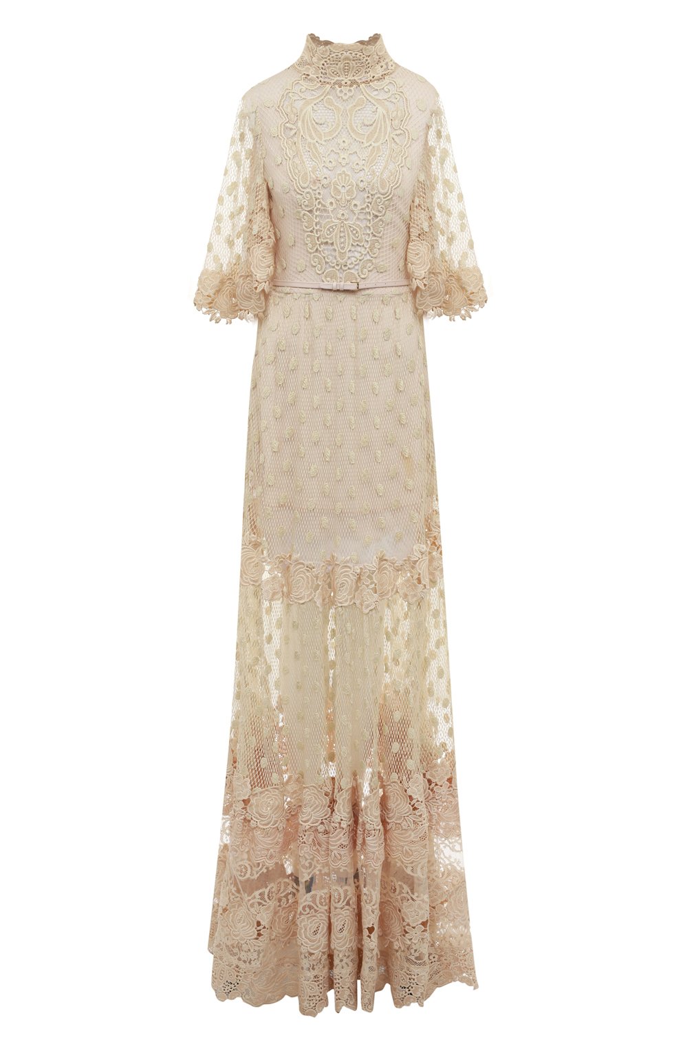 Женское кремовое платье ELIE SAAB купить в интернет-магазине ЦУМ, арт. 8119
