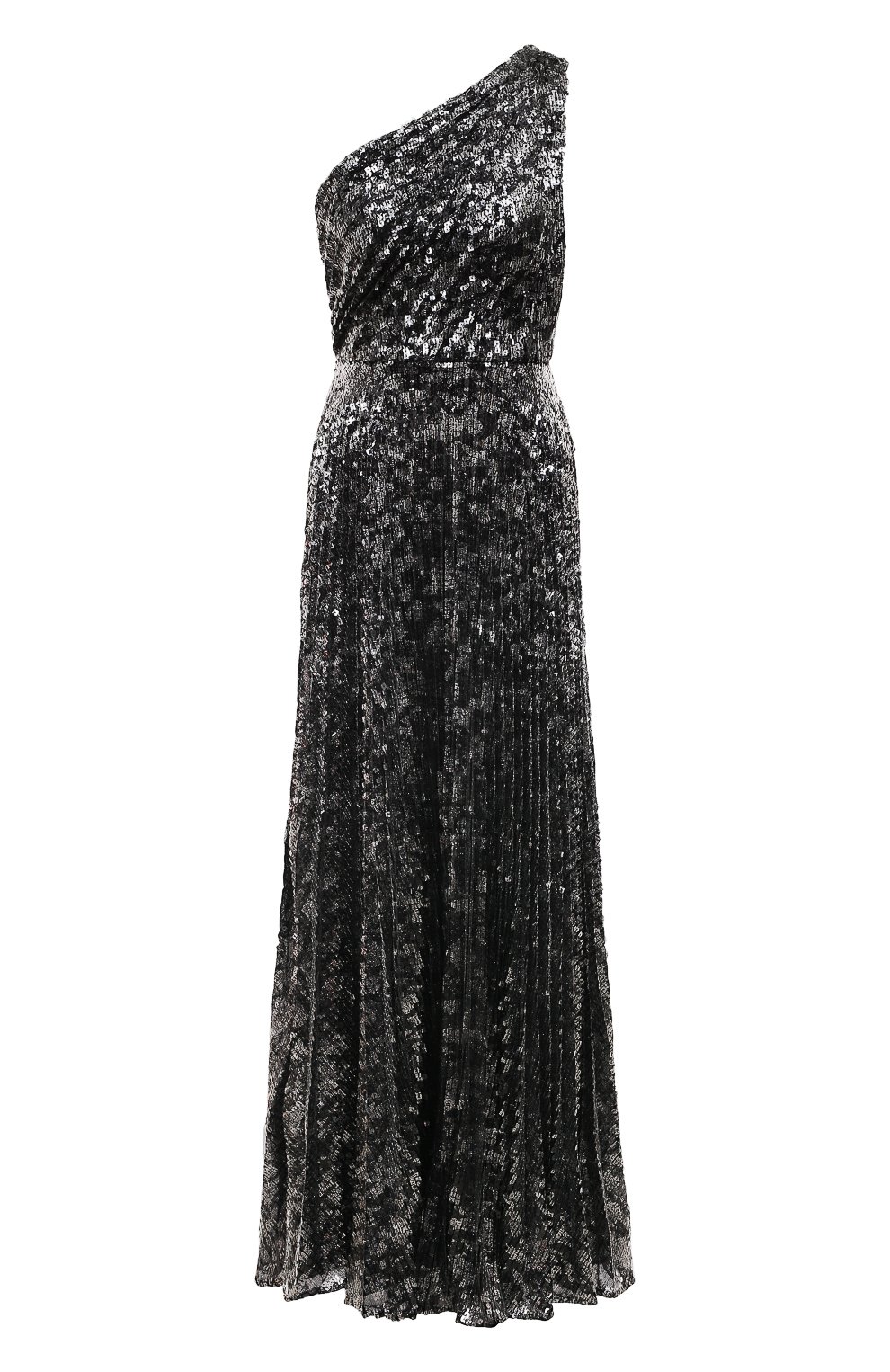 Женское серебряное платье с отделкой пайетками SPERANZA COUTURE купить ...
