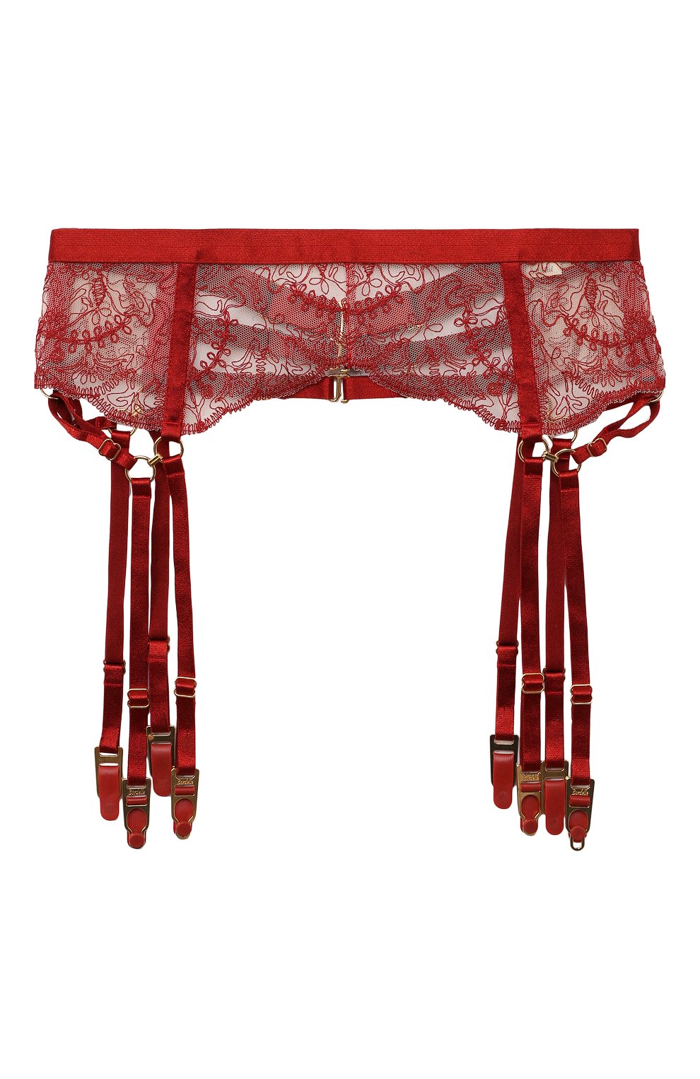 Женский красный пояс для чулок BORDELLE купить в интернет-магазине ЦУМ ...