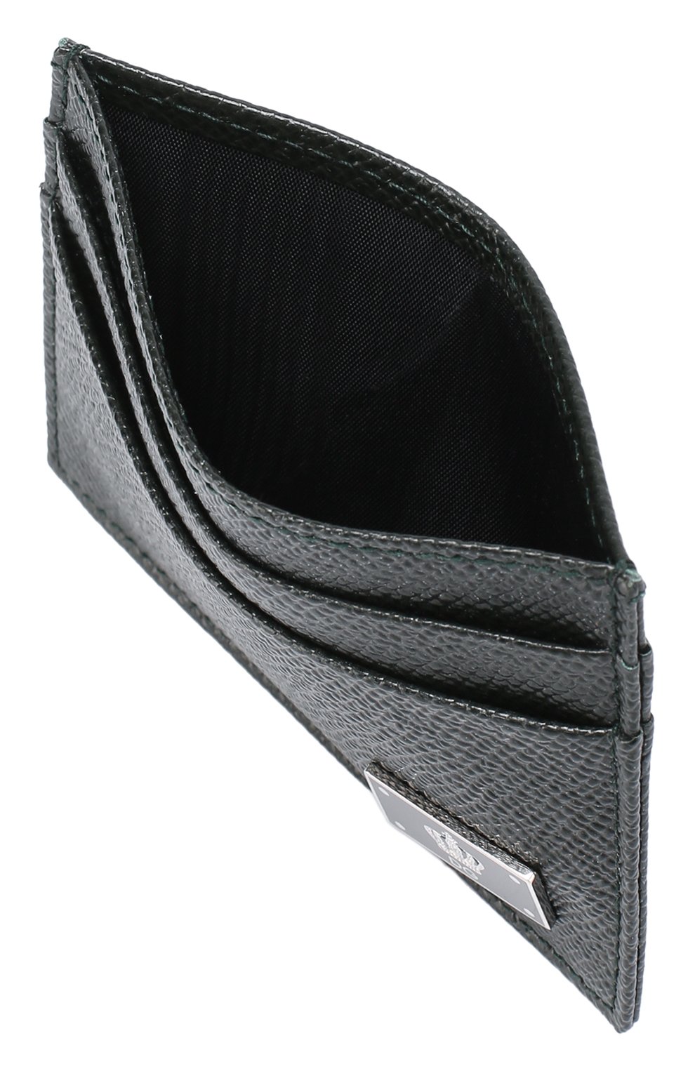 Мужской темно-зеленый кожаный футляр для кредитных карт DOLCE & GABBANA ...