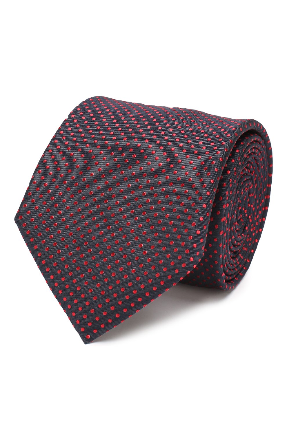 Мужской красный шелковый галстук BOSS — купить за 5100 руб. в интернет ...